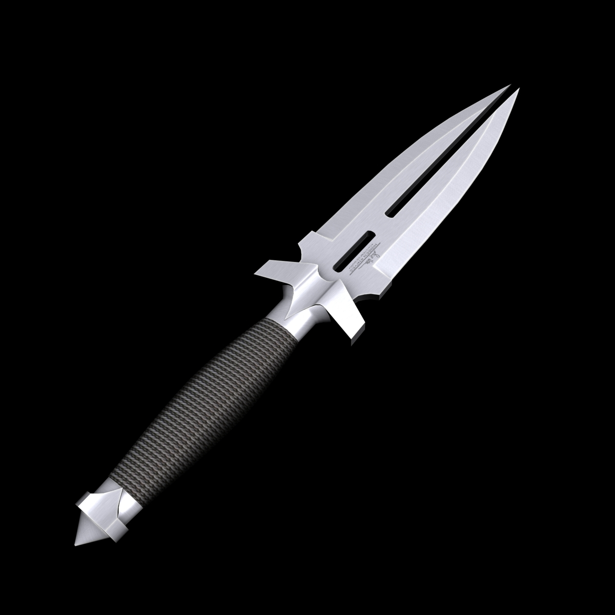 gil double shadow dagger 3d model