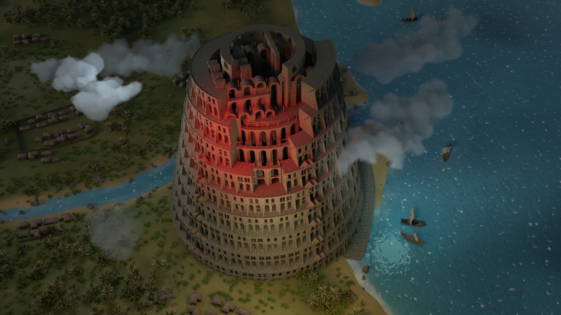 Tower Of Babel 3D - TurboSquid 2156891
