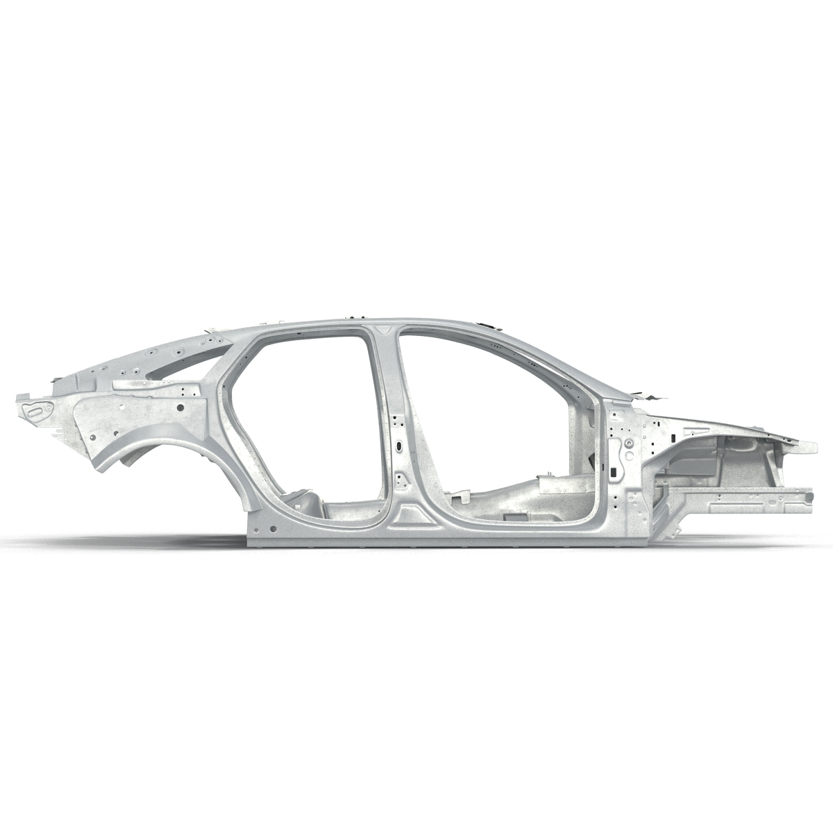 car frame 2 3d model