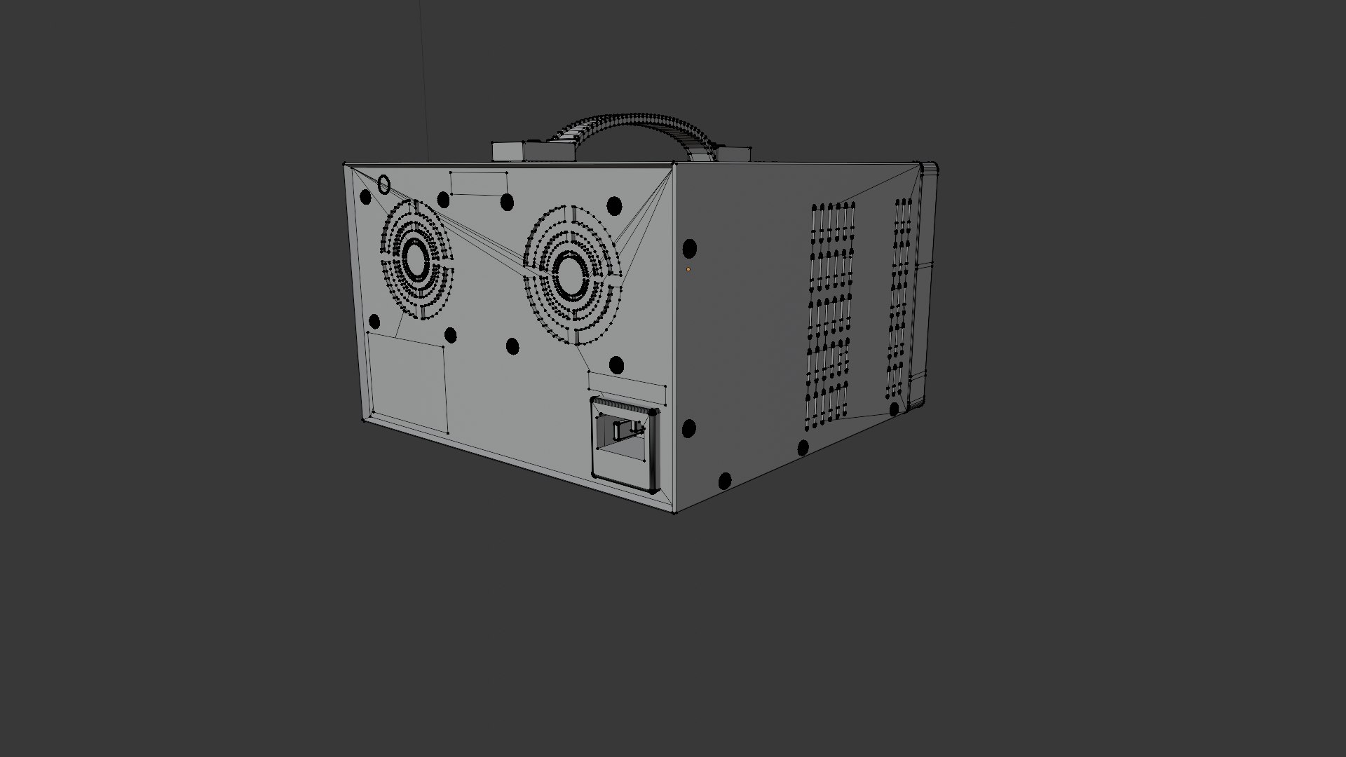 Power Supply 3D Model - TurboSquid 2301636