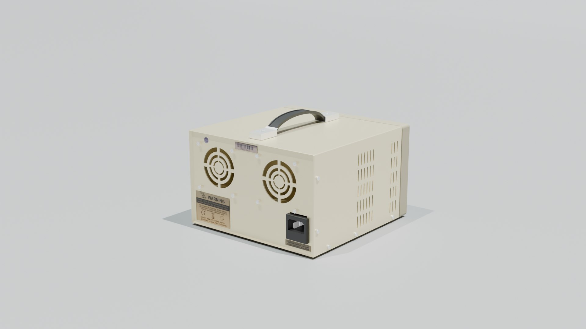 Power Supply 3D Model - TurboSquid 2301636
