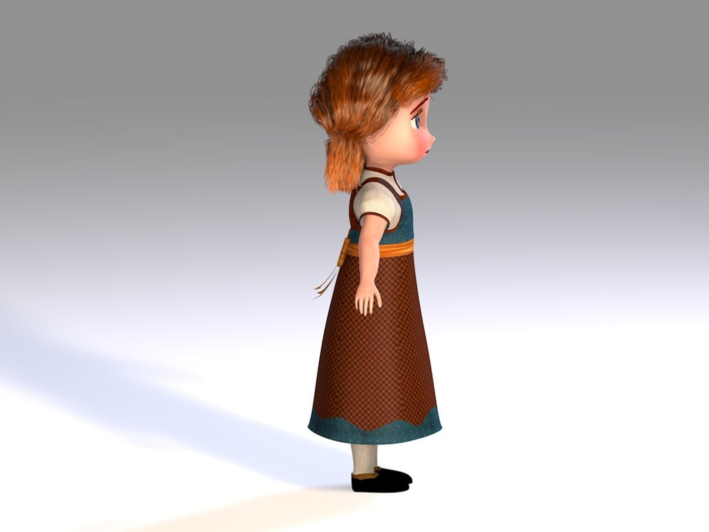 Lisa Modelled 3D Model - TurboSquid 1365791