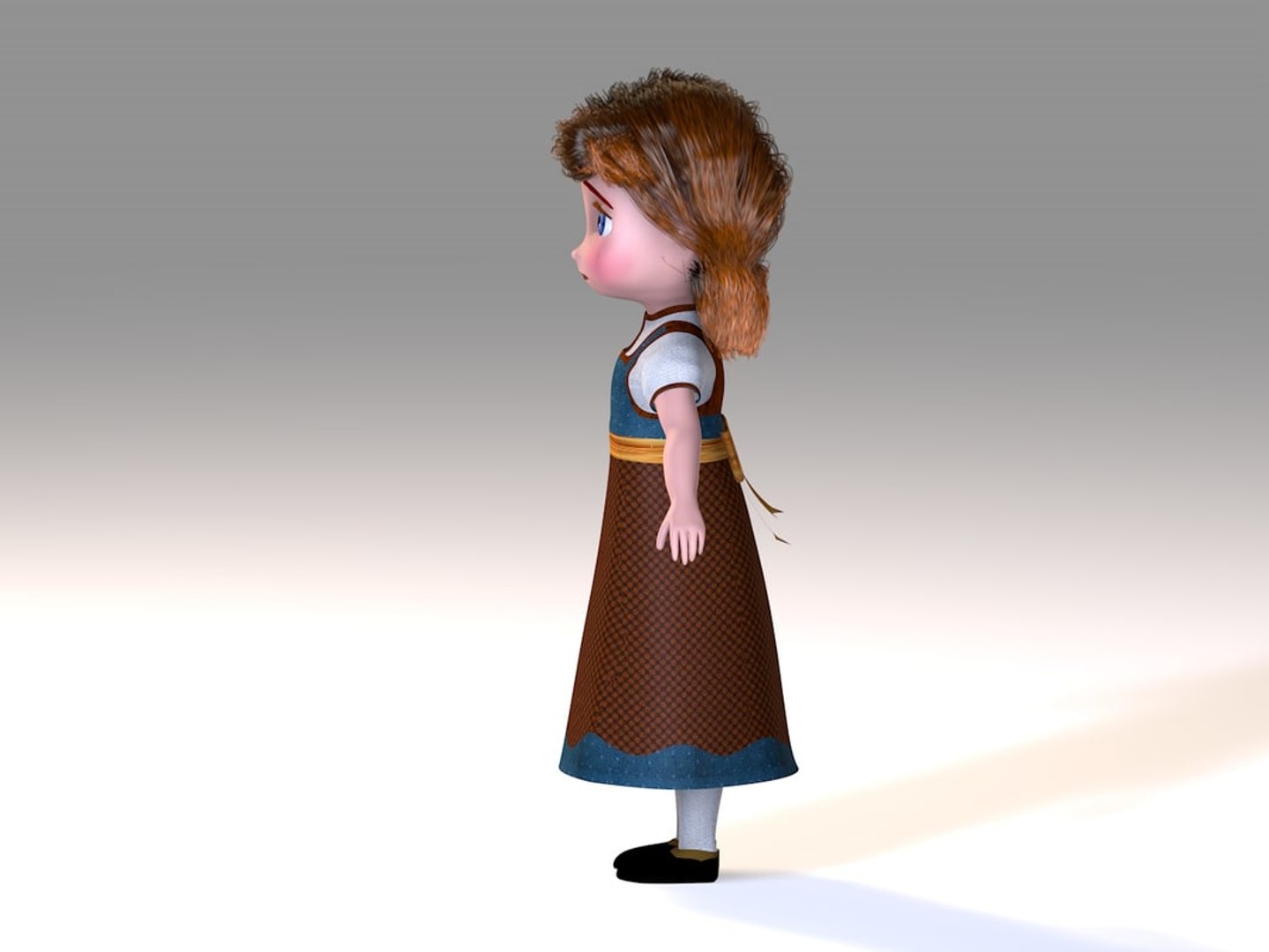 Lisa Modelled 3D Model - TurboSquid 1365791