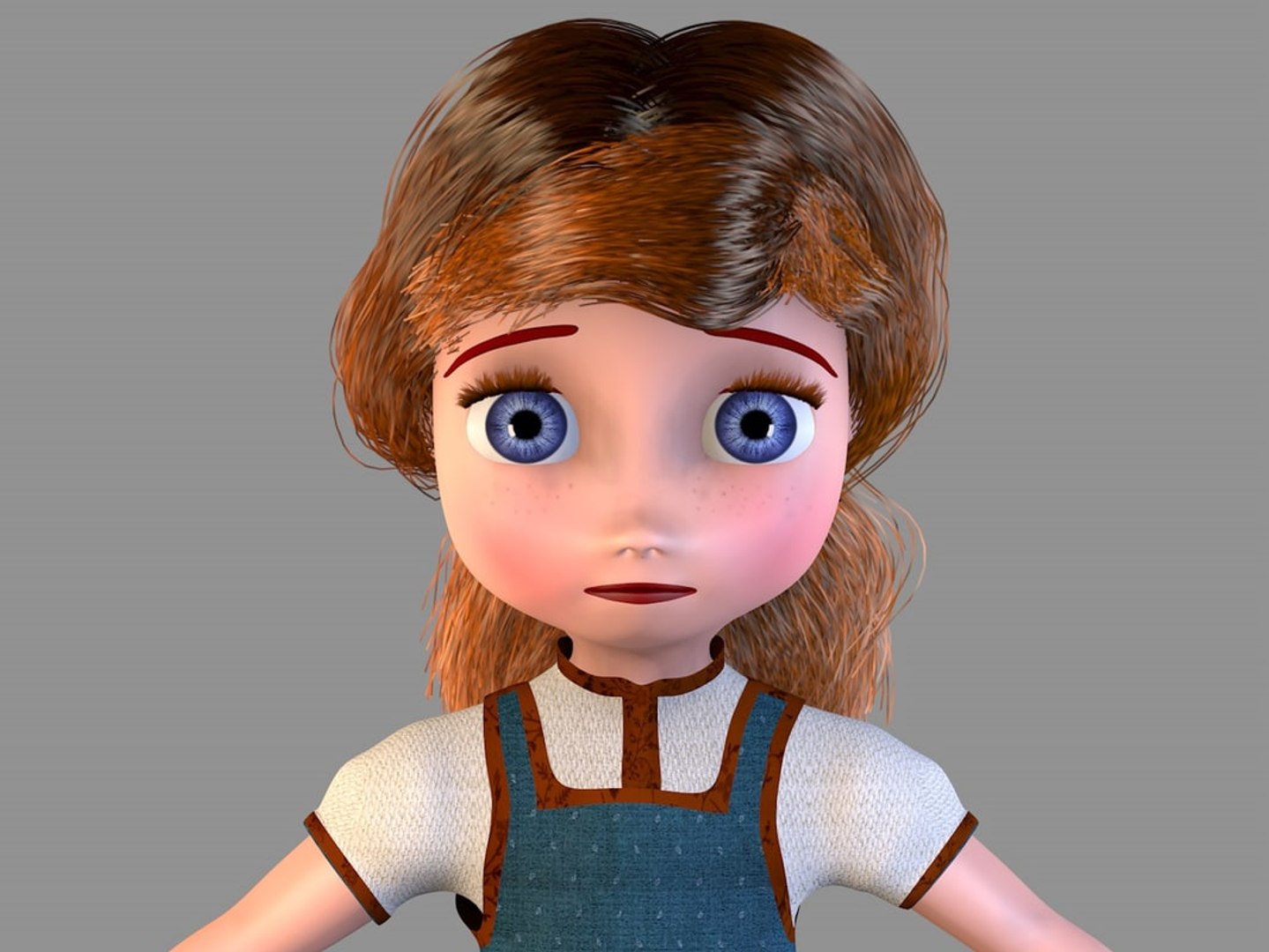 Lisa Modelled 3D Model - TurboSquid 1365791