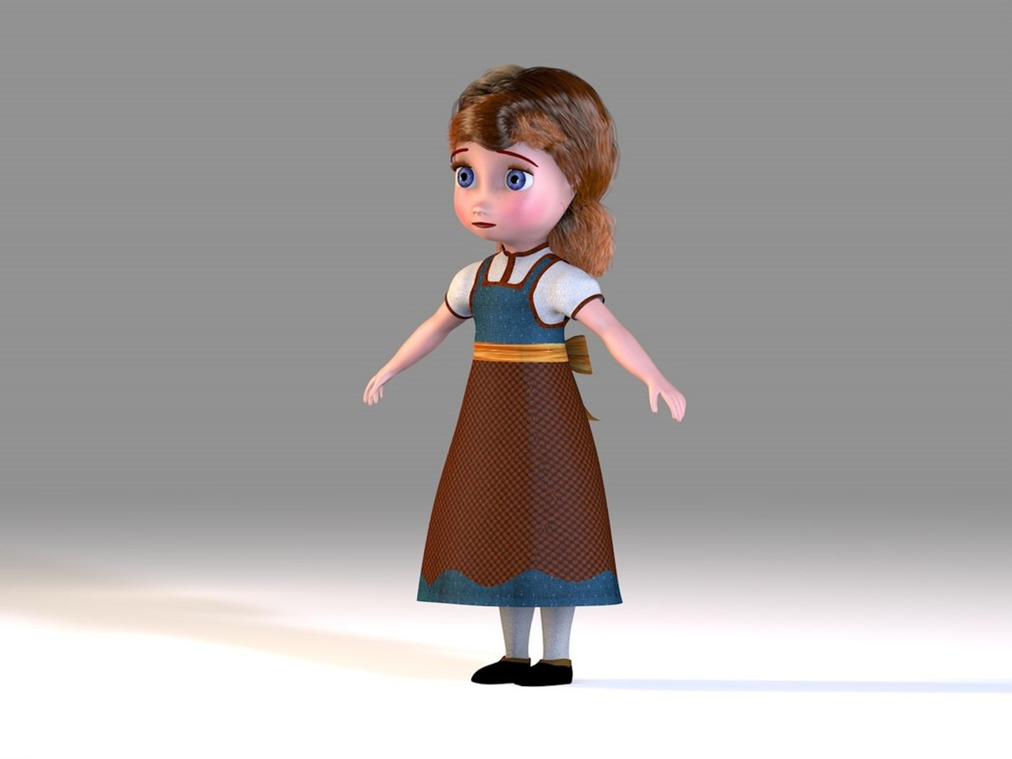 Lisa Modelled 3D Model - TurboSquid 1365791