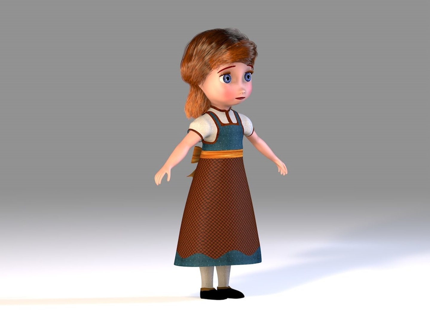 Lisa Modelled 3D Model - TurboSquid 1365791