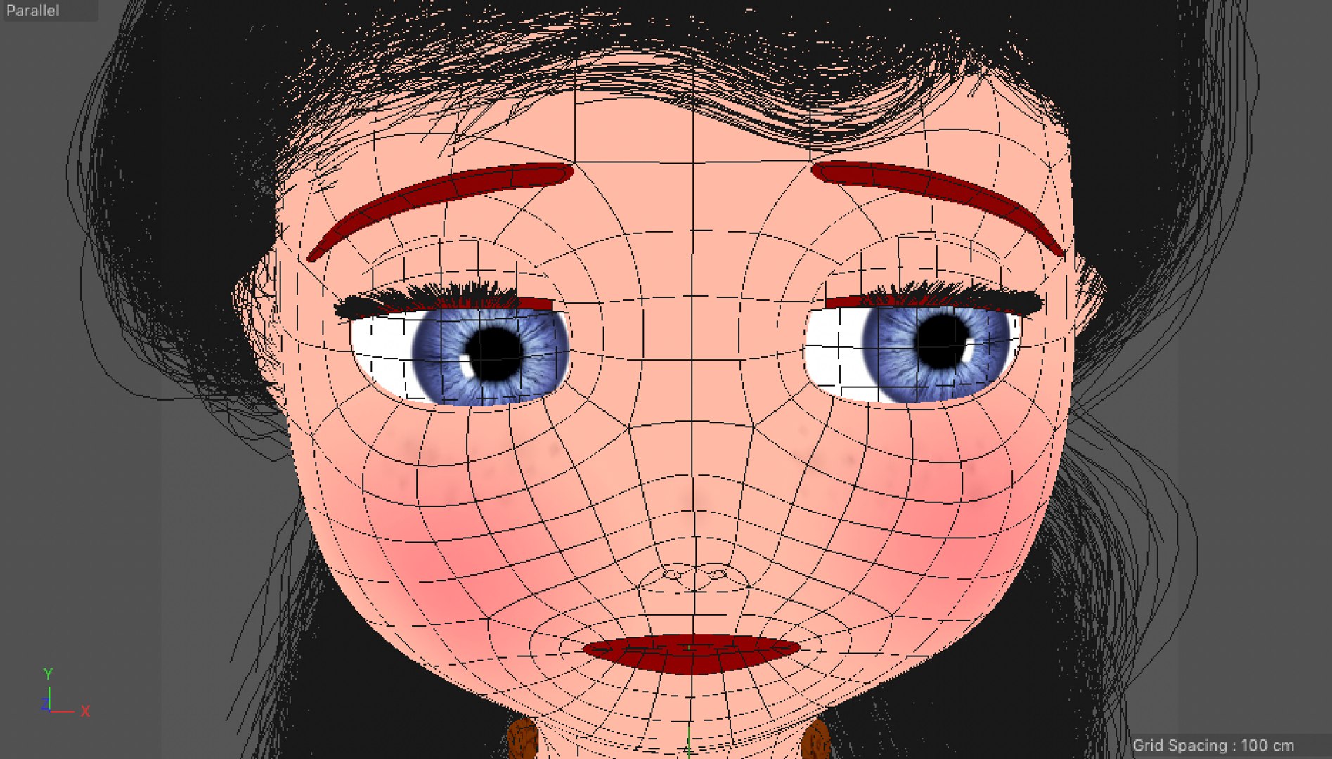 Lisa Modelled 3D Model - TurboSquid 1365791