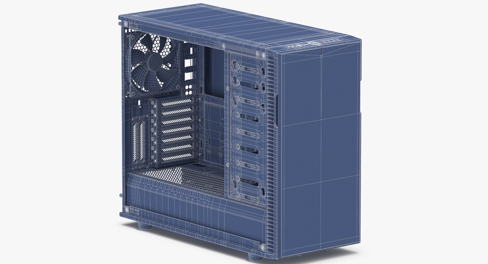 Fractal Design Define R6 3D Model - TurboSquid 1397253