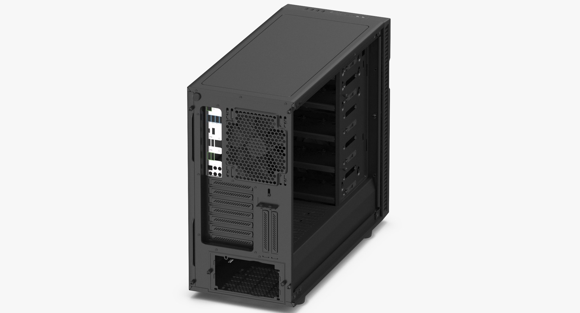 Fractal Design Define R6 3D Model - TurboSquid 1397253