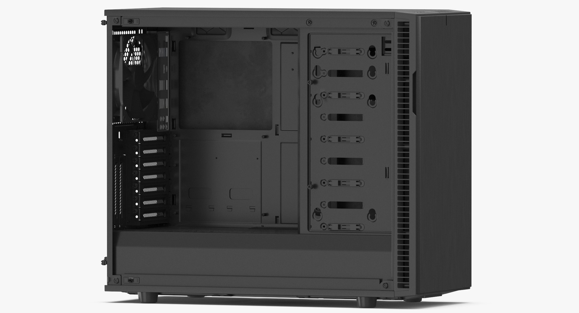 Fractal Design Define R6 3D Model - TurboSquid 1397253