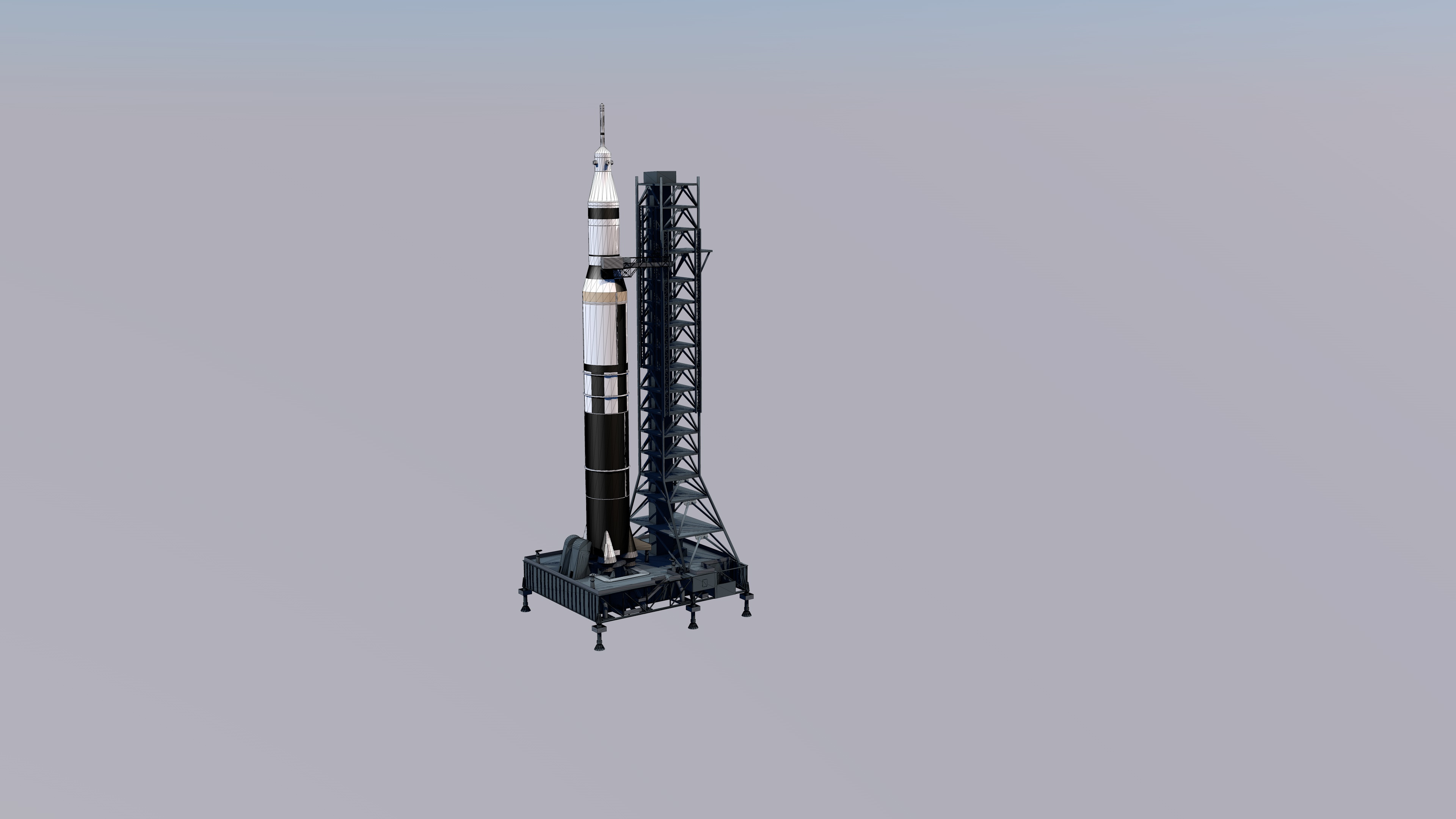Mp4 rocket launch 3D model - TurboSquid 1641569