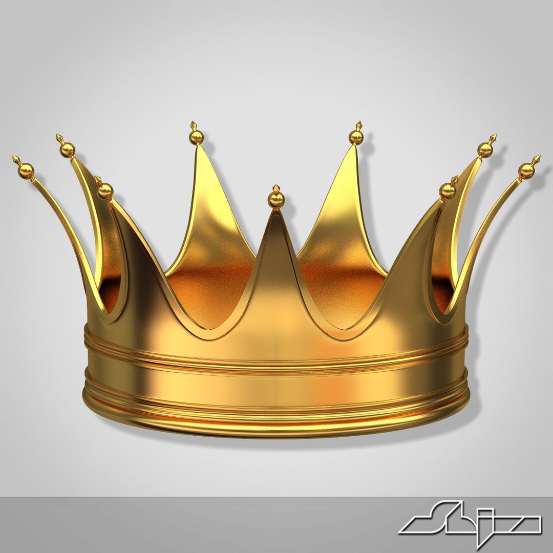 3d Crown 1 Model