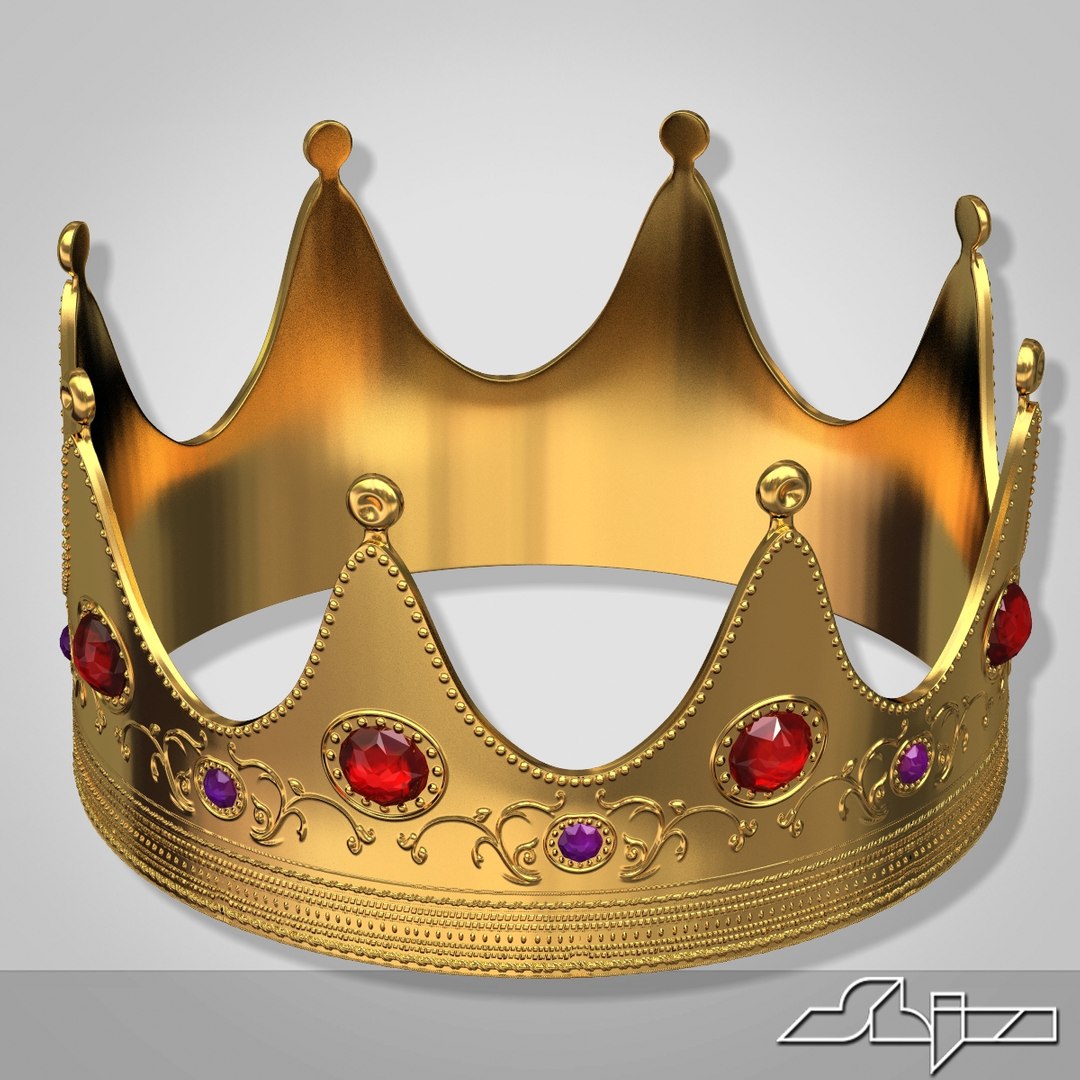 3d Crown 1 Model