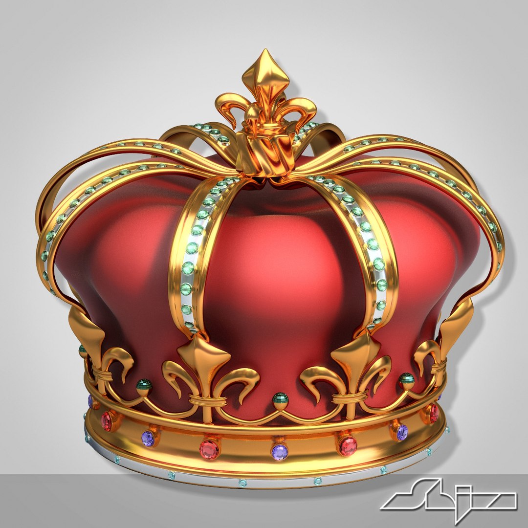 3d Crown 1 Model