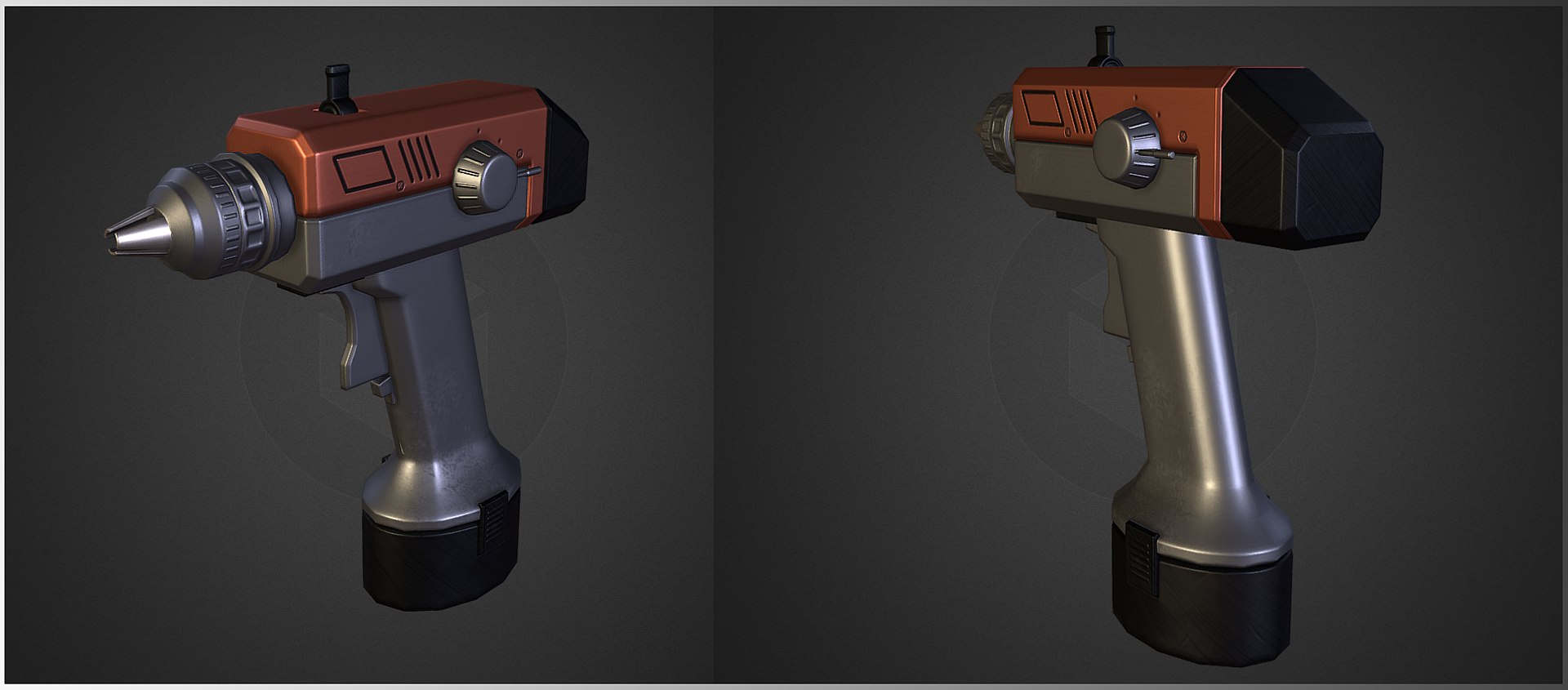 Screw Screwgun 3D Model - TurboSquid 1296512