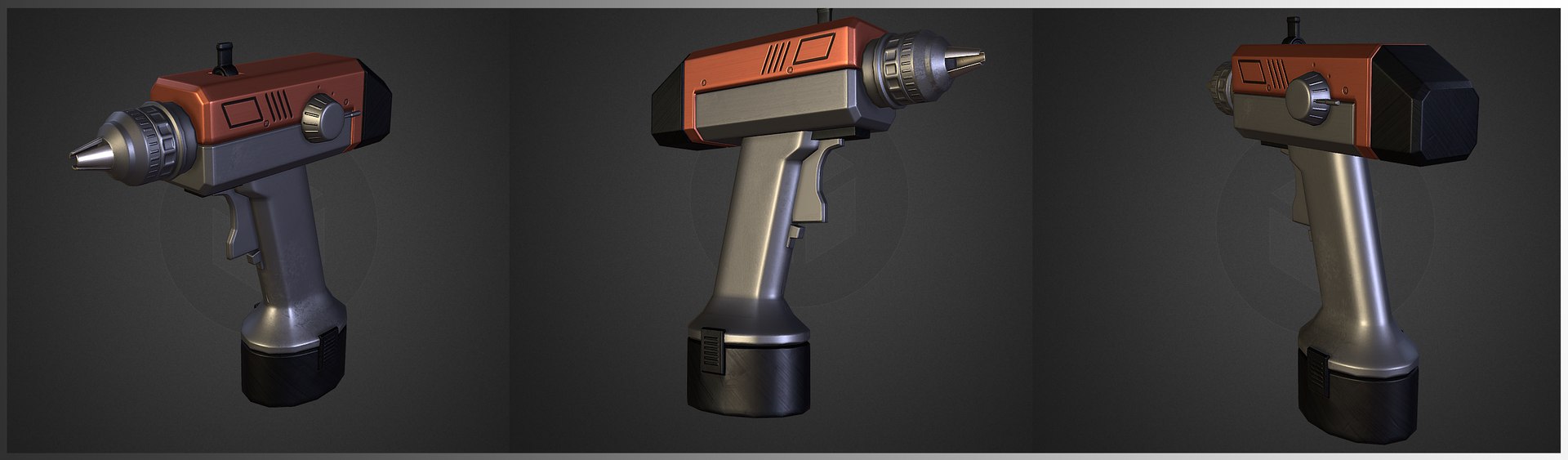 Screw Screwgun 3D Model - TurboSquid 1296512