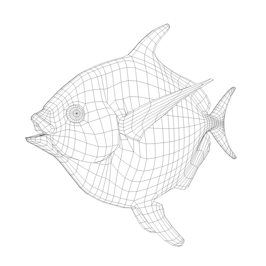 Opah Fish Lampris 3d 3ds