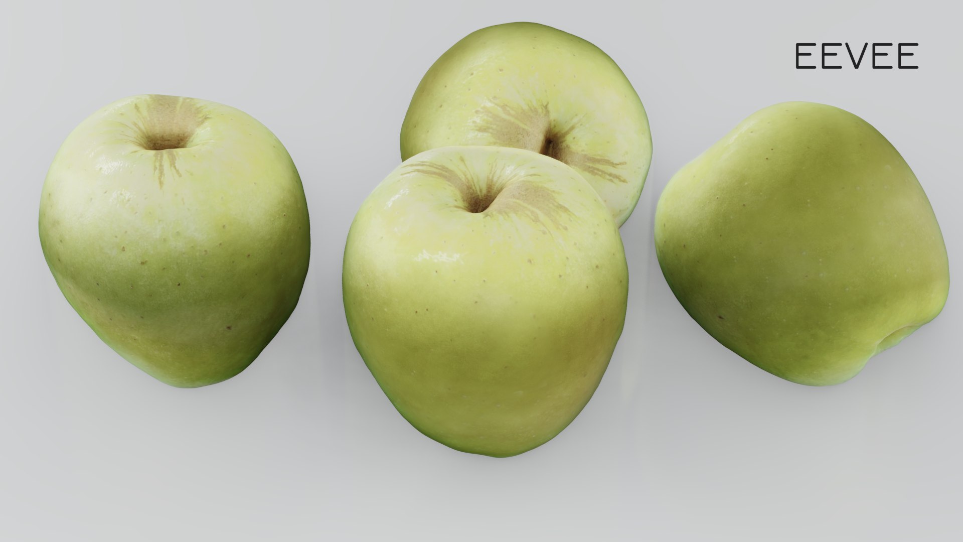 Apple food fruit 3D model - TurboSquid 1633626