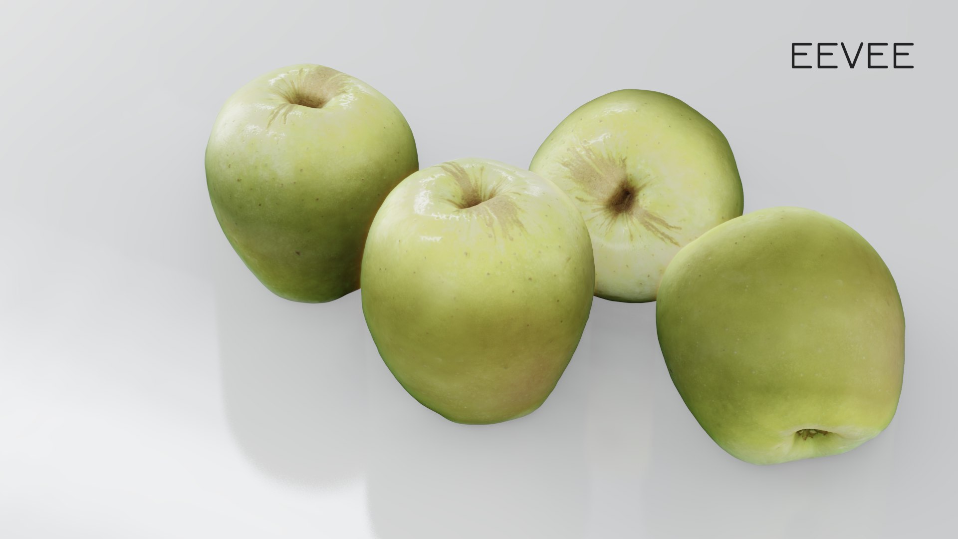 Apple food fruit 3D model - TurboSquid 1633626