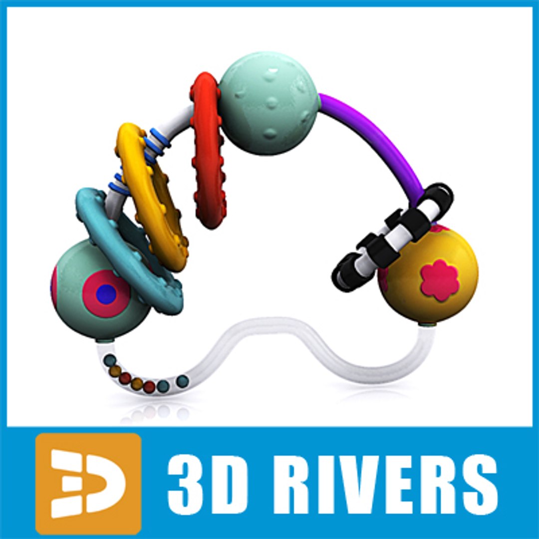 3ds max baby rattle toys