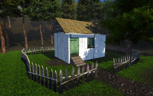 Free 3D Cottage Models | TurboSquid