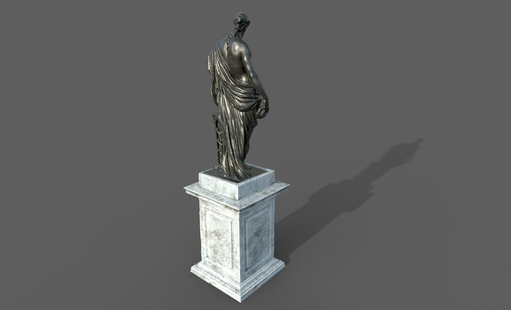 3D Man Statue Model - TurboSquid 1575413