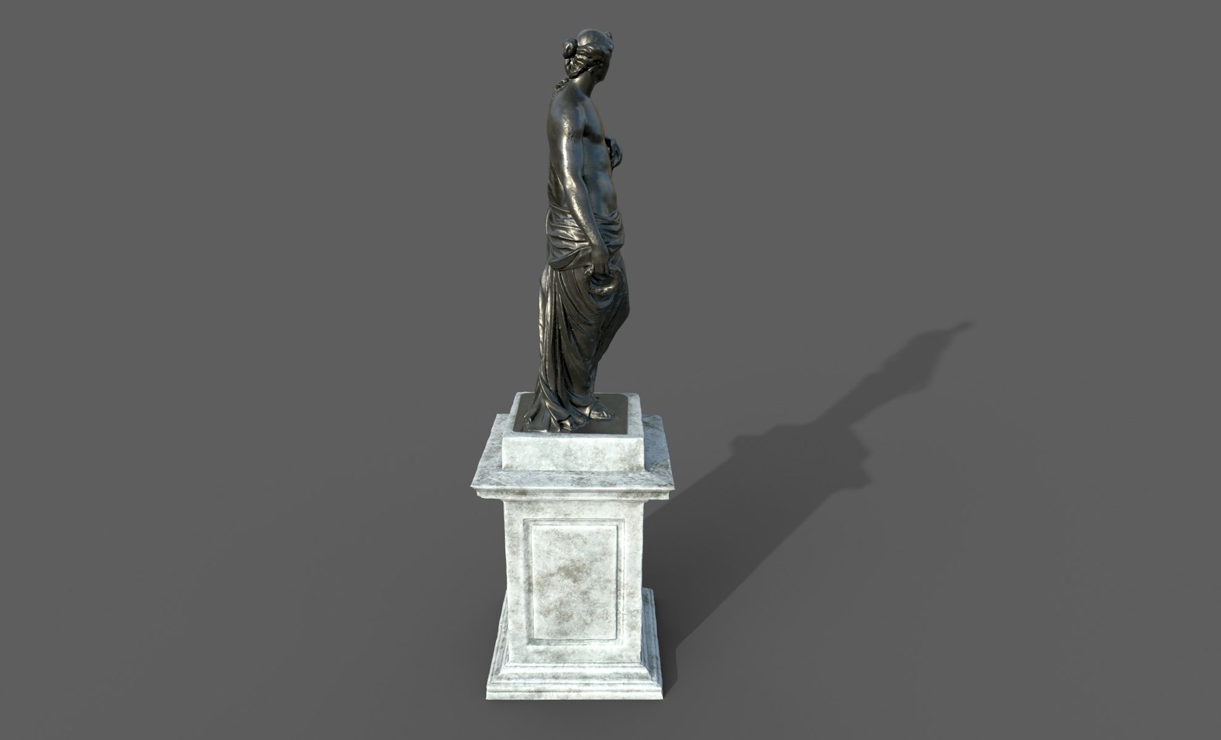 3D Man Statue Model - TurboSquid 1575413