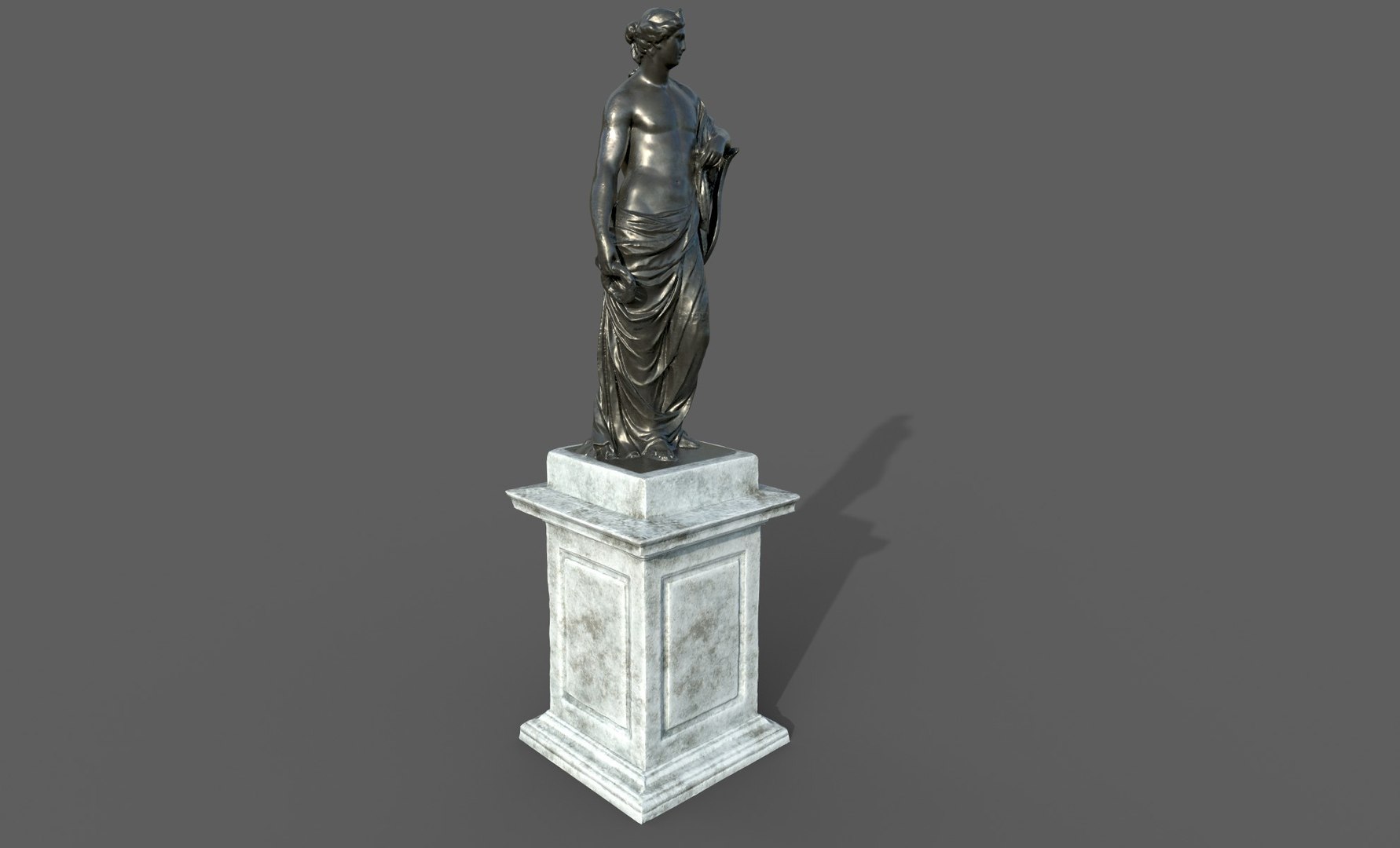 3D Man Statue Model - TurboSquid 1575413