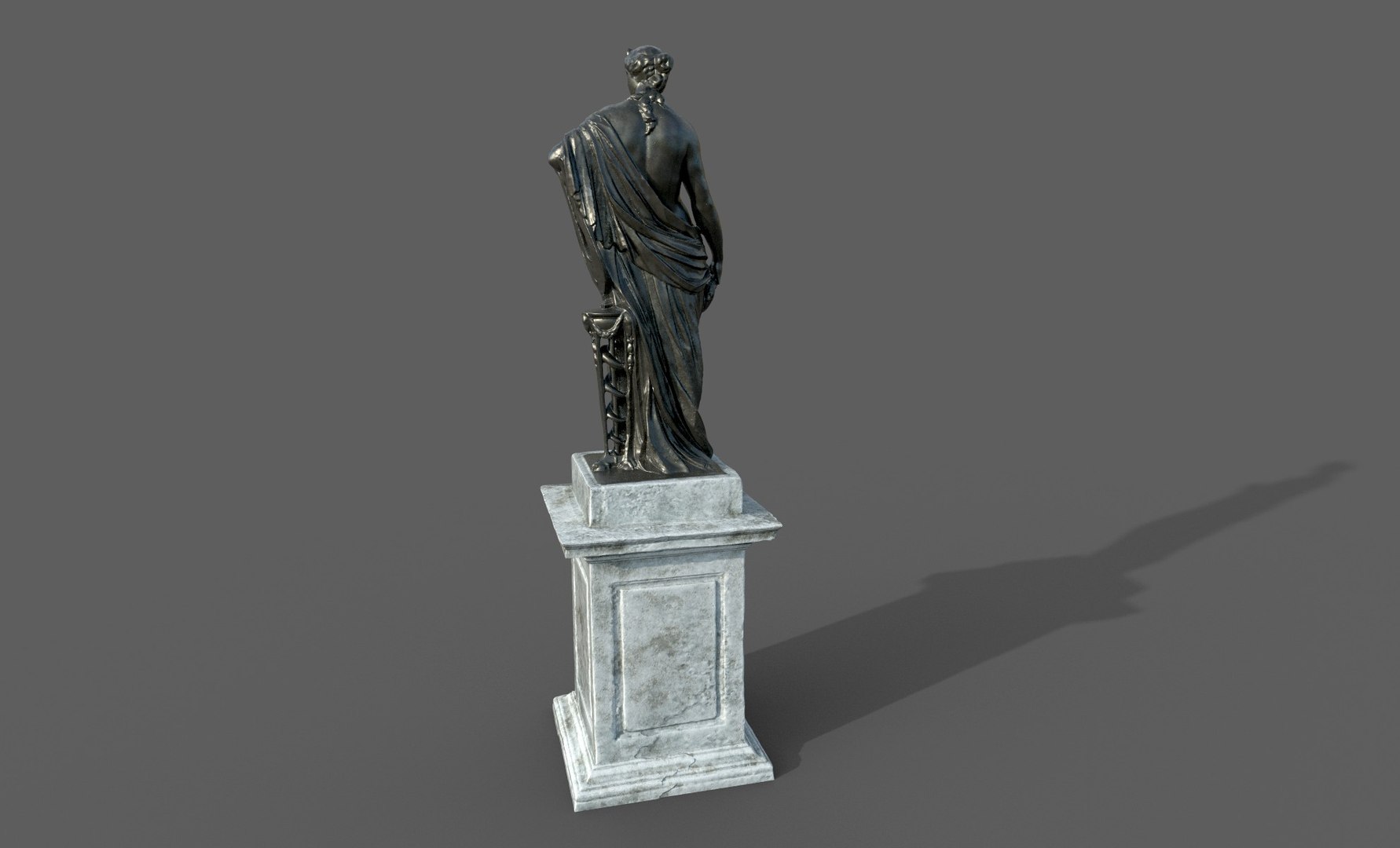 3D Man Statue Model - TurboSquid 1575413