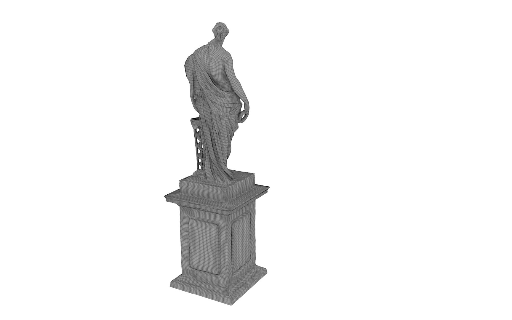 3D Man Statue Model - TurboSquid 1575413