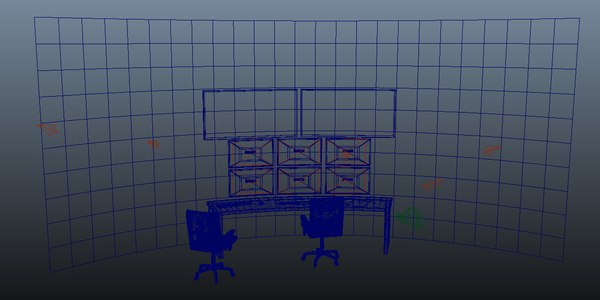 modelo 3d Cuarto de control - TurboSquid 1221876