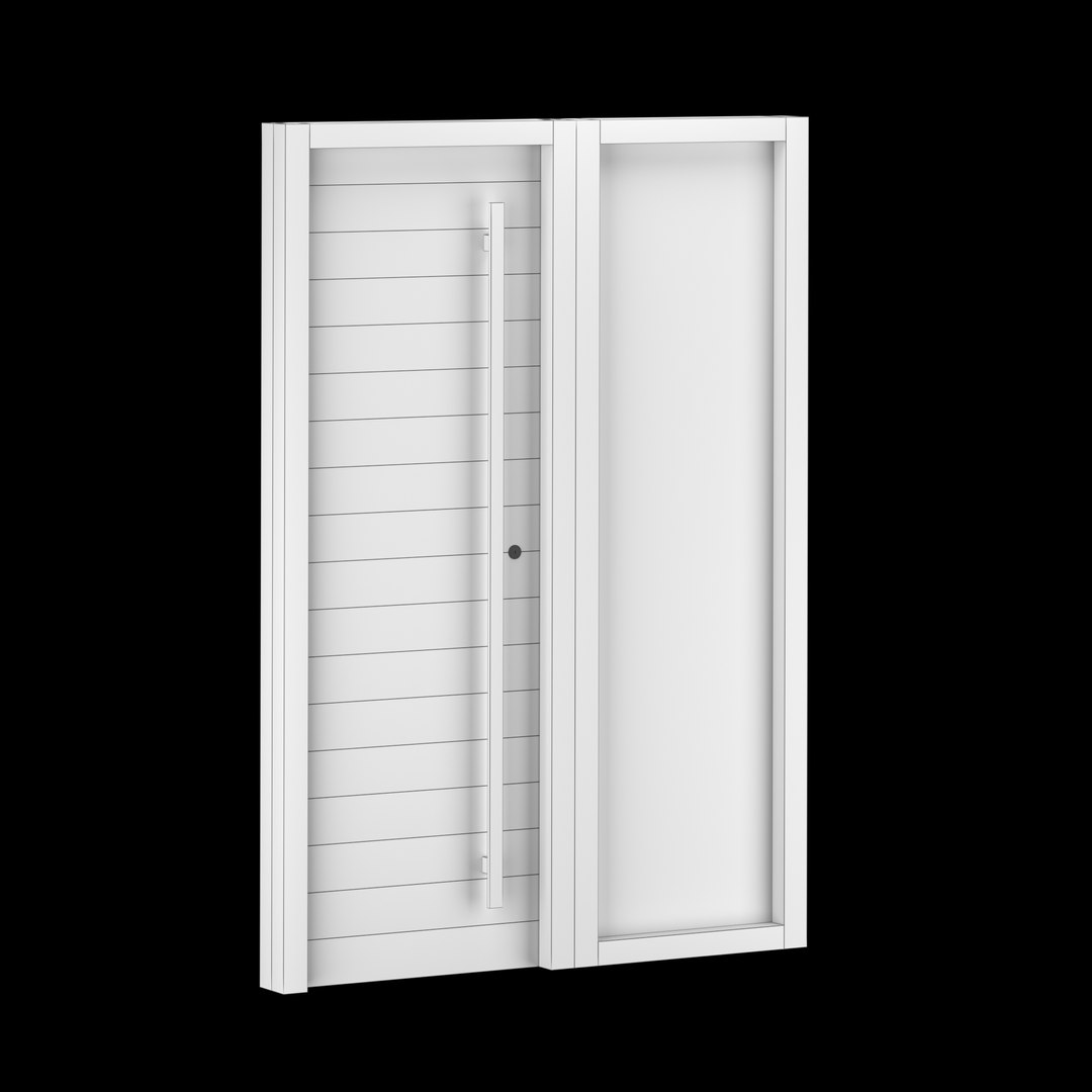 3D Model Exterior Large Doors - TurboSquid 1819573