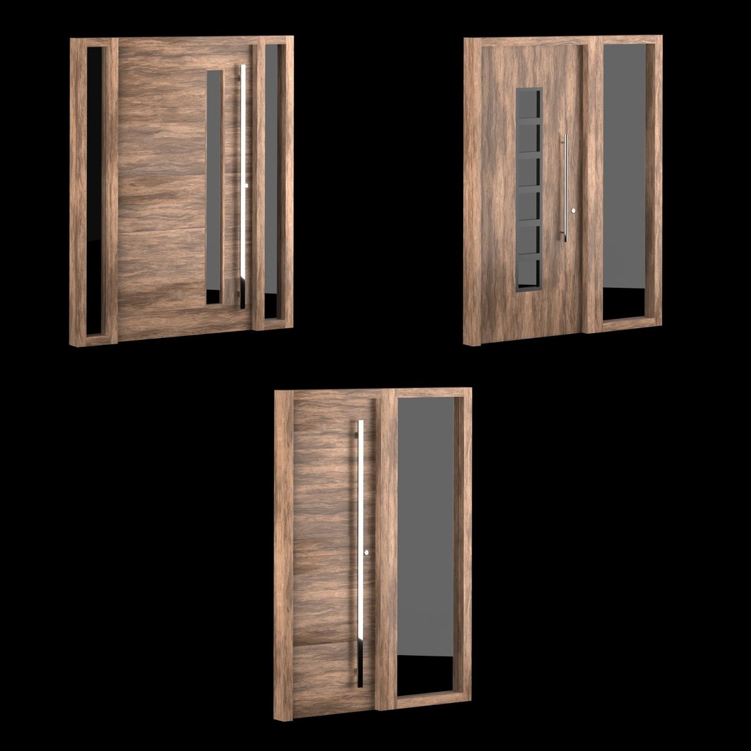 3D Model Exterior Large Doors - TurboSquid 1819573