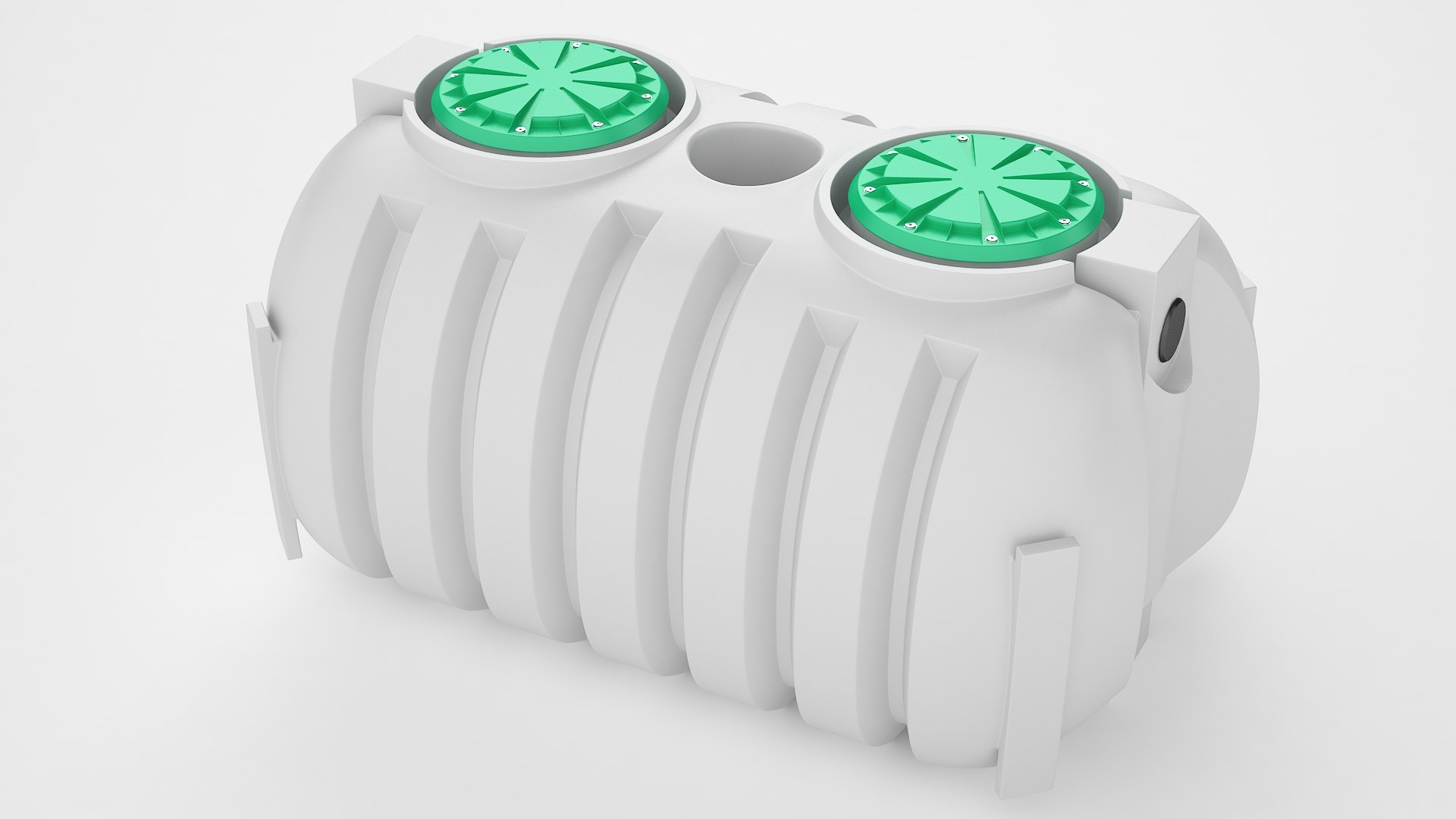 3D Low Profile Plastic Septic Tank 06 - TurboSquid 2058792