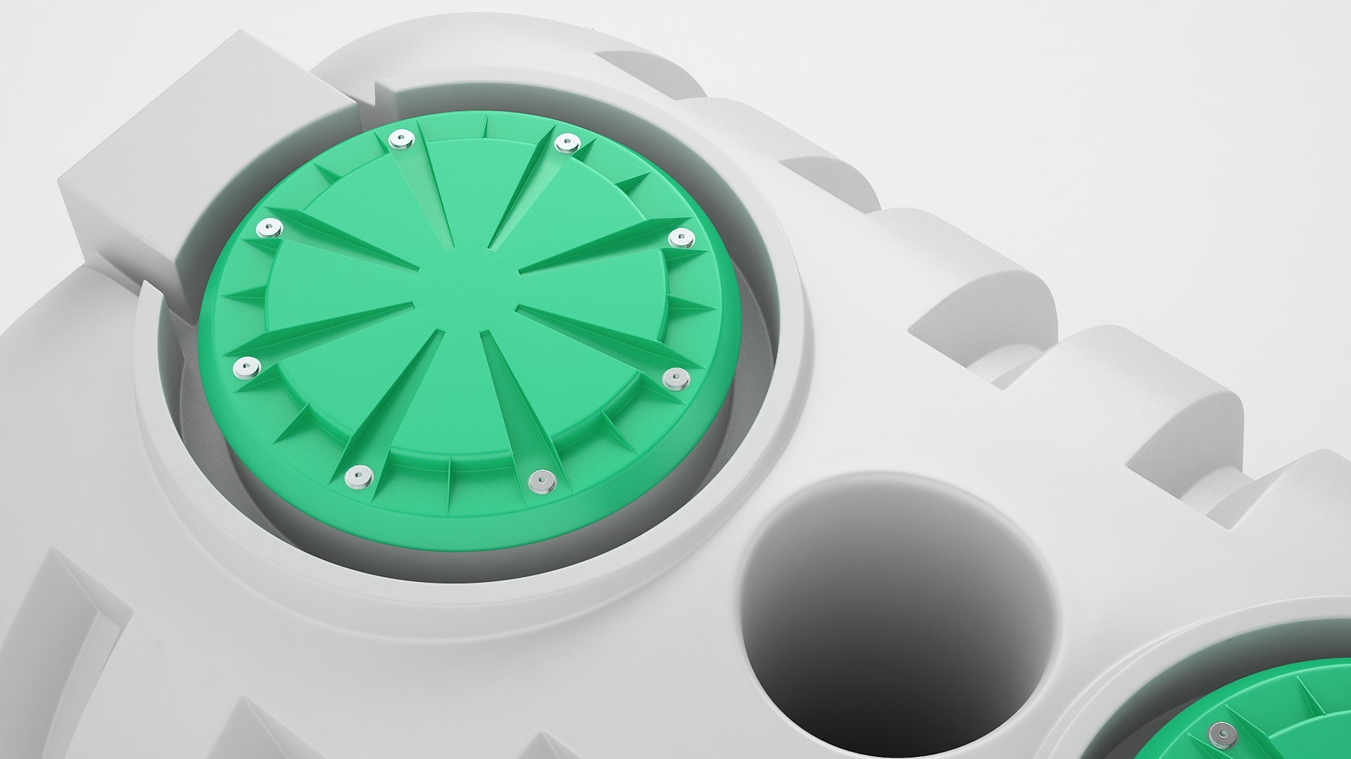 3D Low Profile Plastic Septic Tank 06 - TurboSquid 2058792