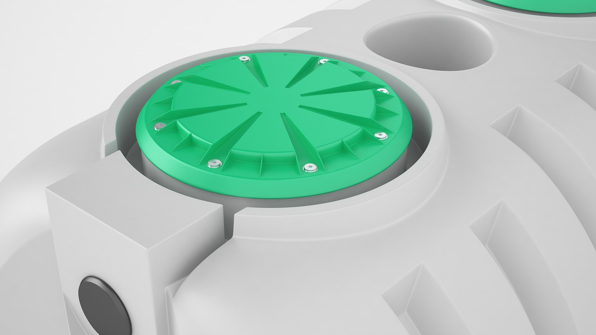 3D Low Profile Plastic Septic Tank 06 - TurboSquid 2058792