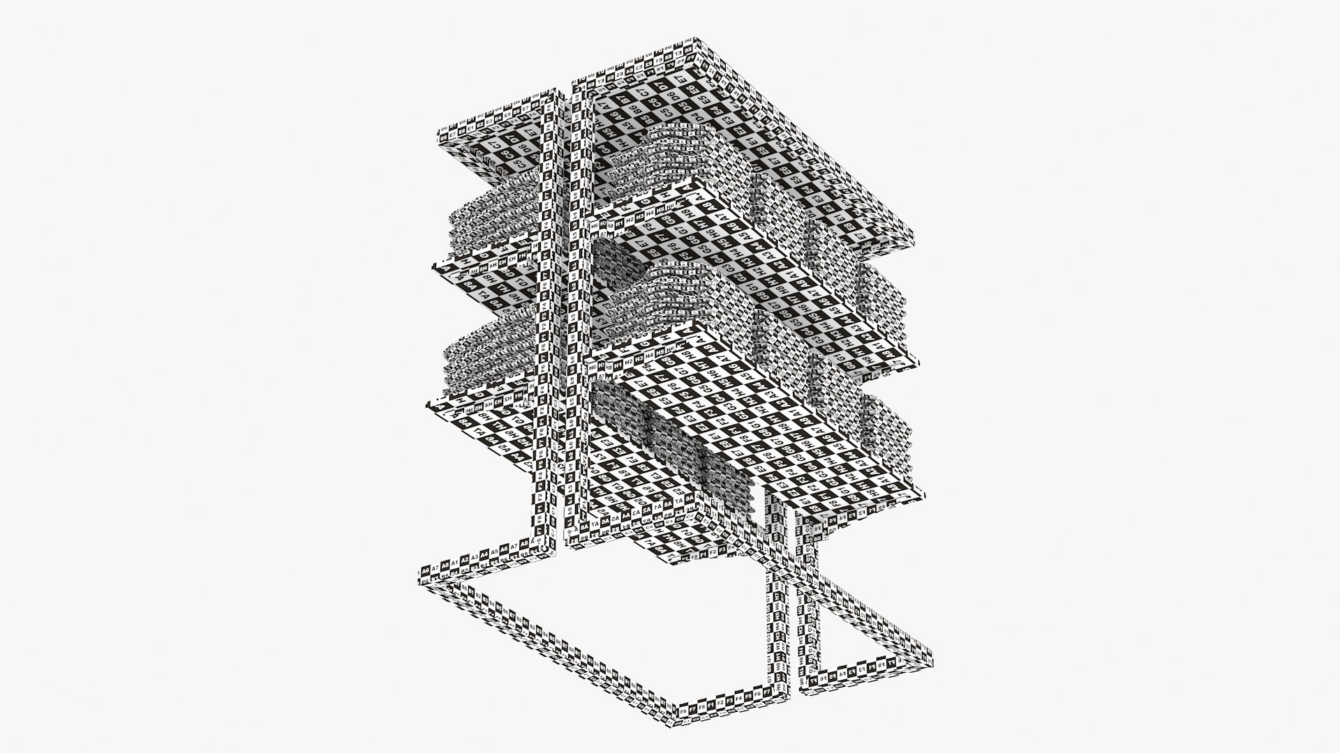 Jeans Gondola Display 3D Model - TurboSquid 2009713