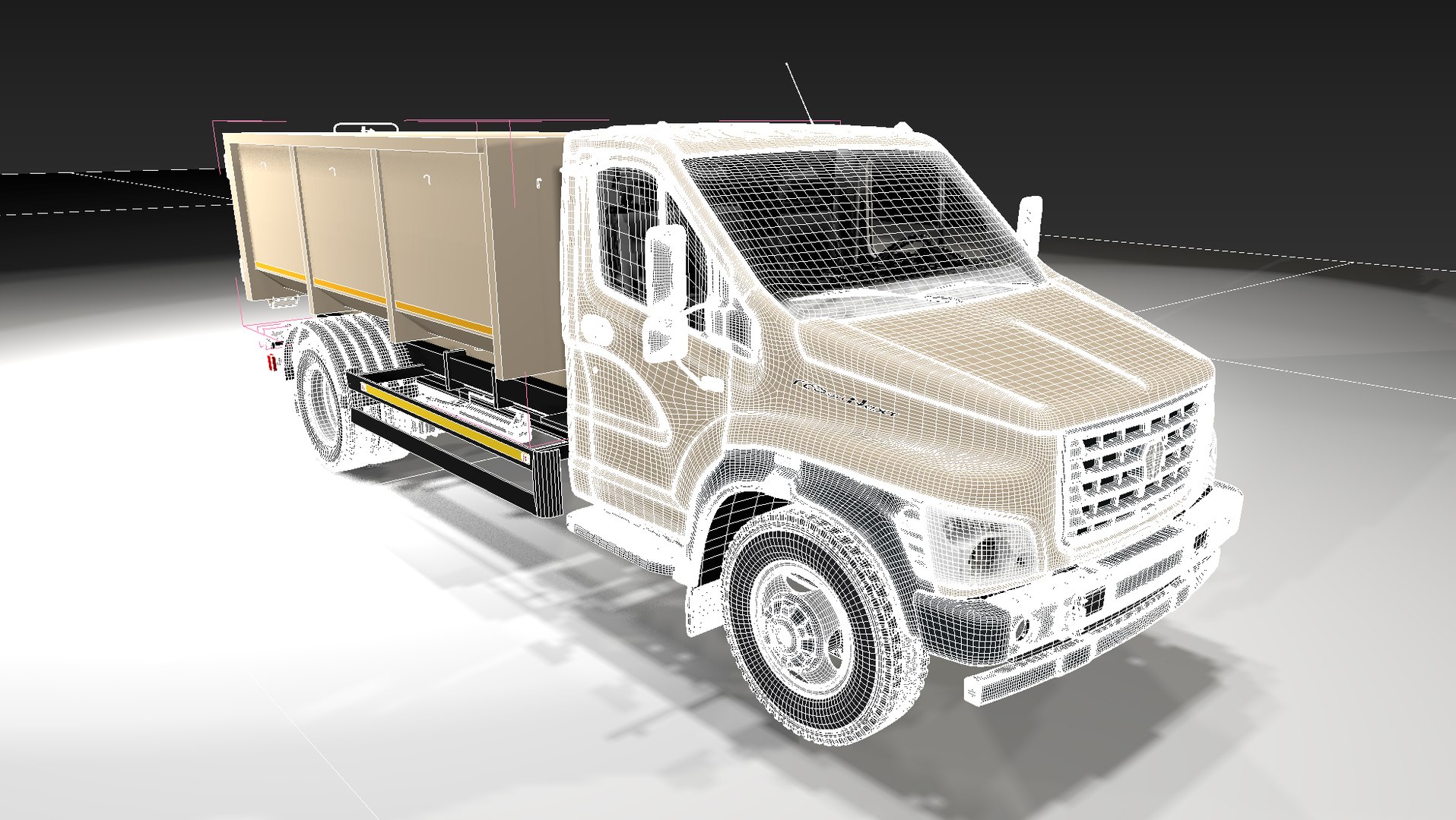 3D Gaz Loader Car Model - TurboSquid 1358320