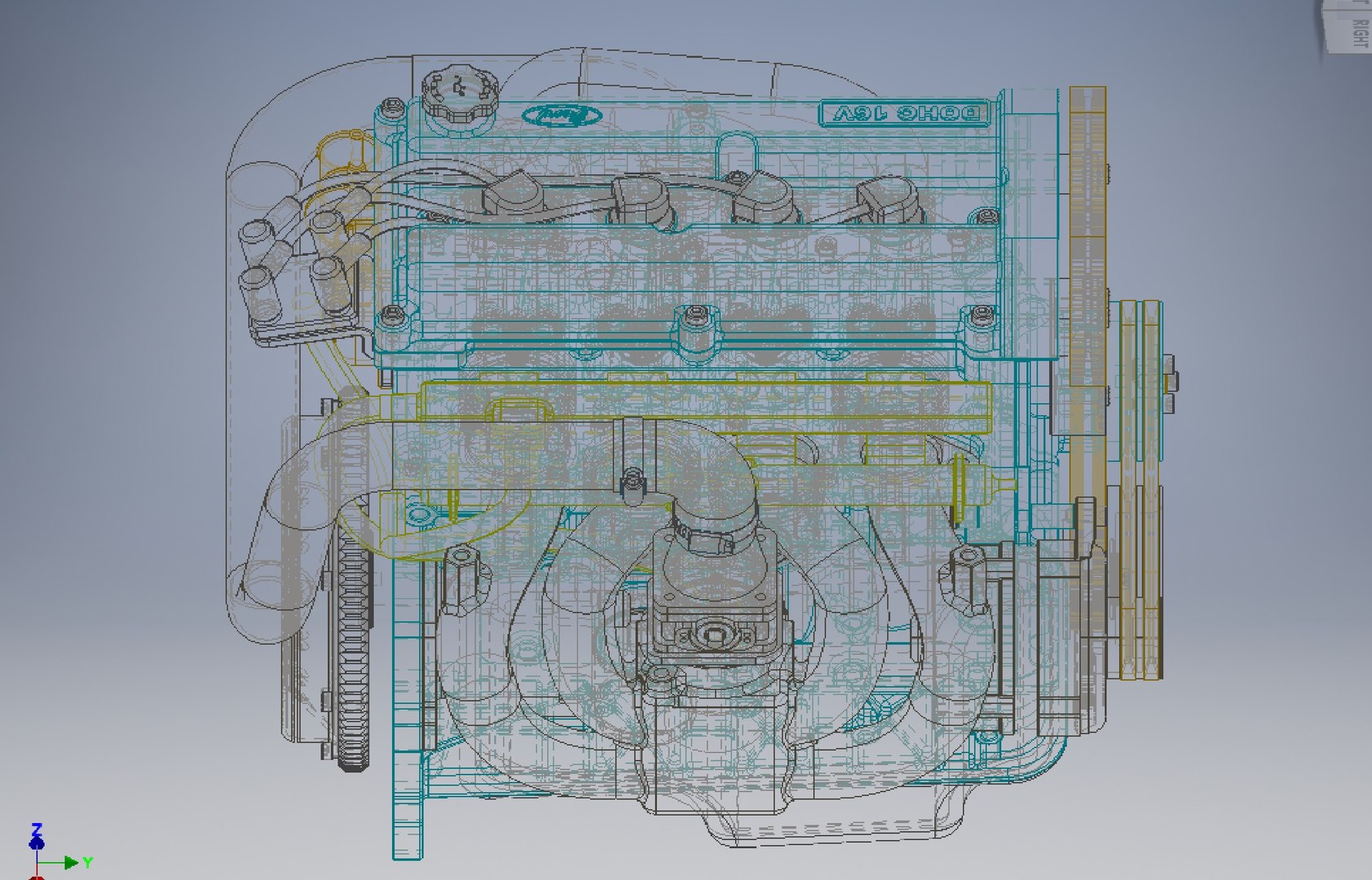 Zetec 4 Engines 3D Model 3D Model - TurboSquid 1906949