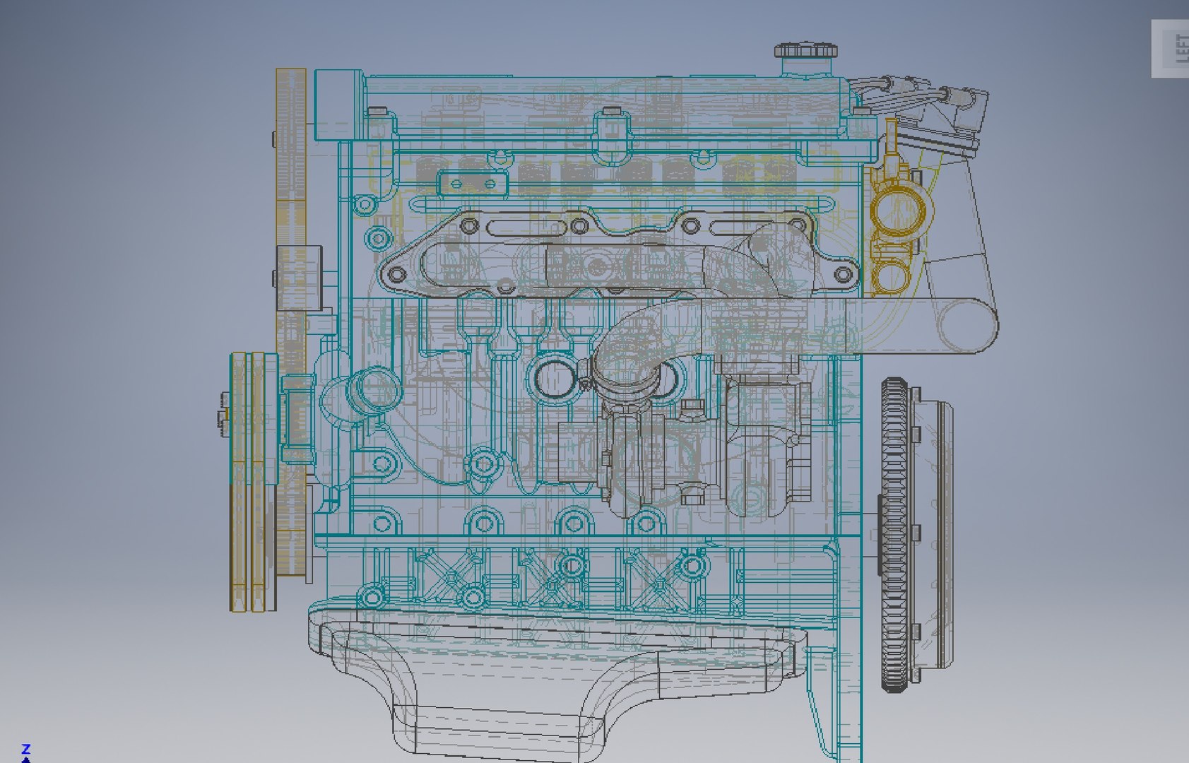 Zetec 4 Engines 3D Model 3D Model - TurboSquid 1906949