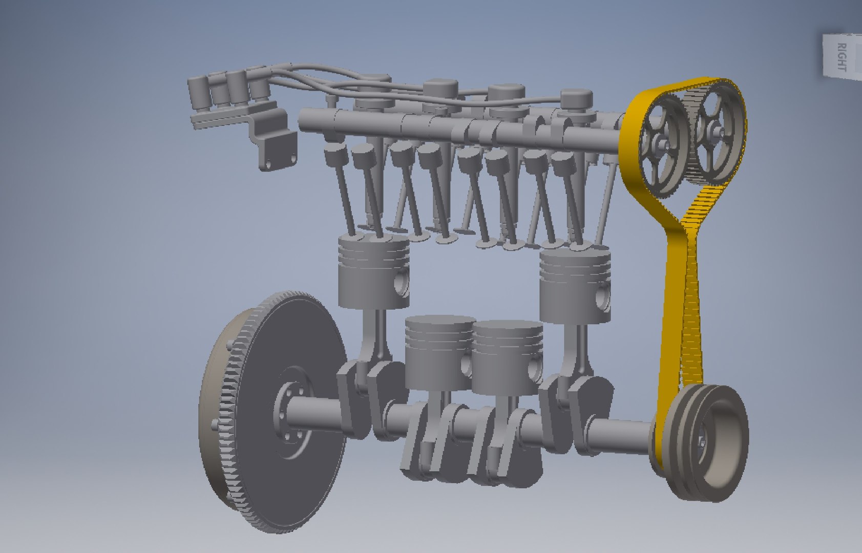 Zetec 4 Engines 3D Model 3D Model - TurboSquid 1906949