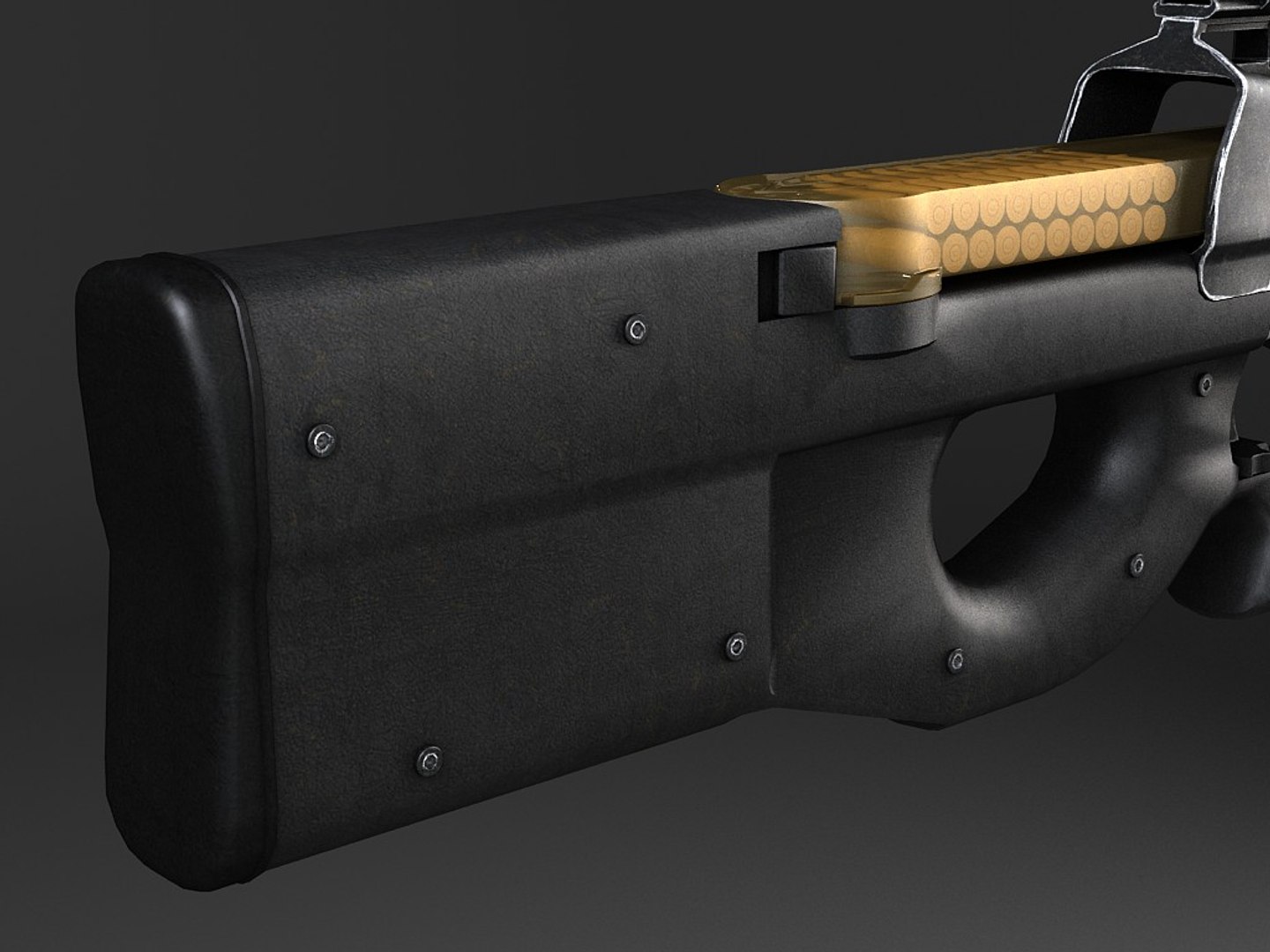 3d Fn P90 Submachine