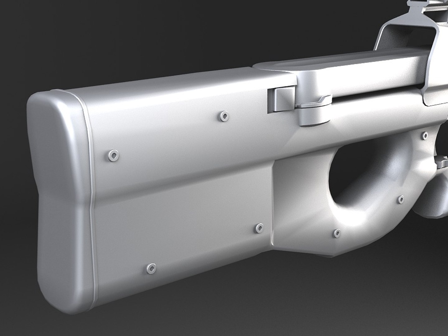 3d Fn P90 Submachine