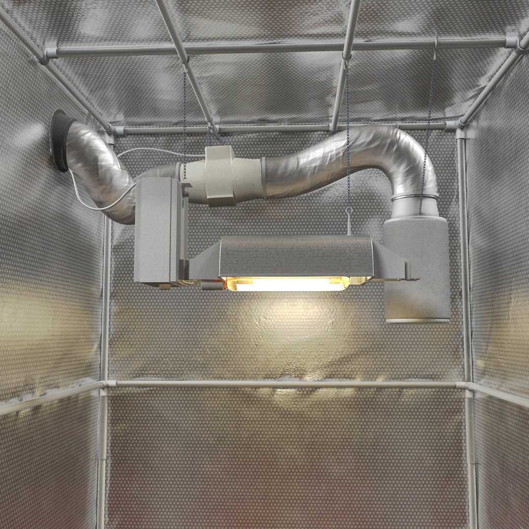3D Grow Tent Model - TurboSquid 1228419