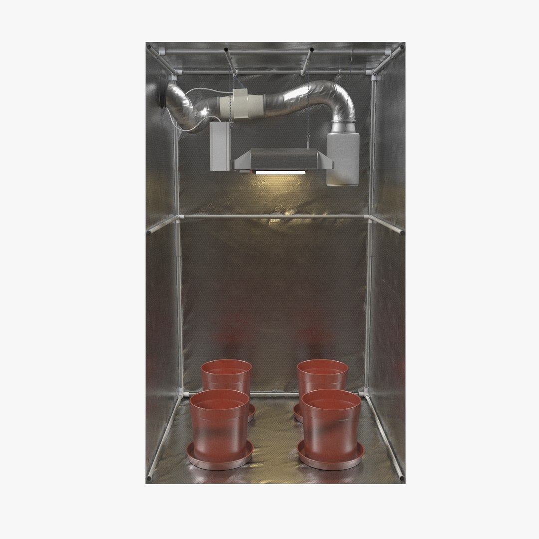 3D Grow Tent Model - TurboSquid 1228419