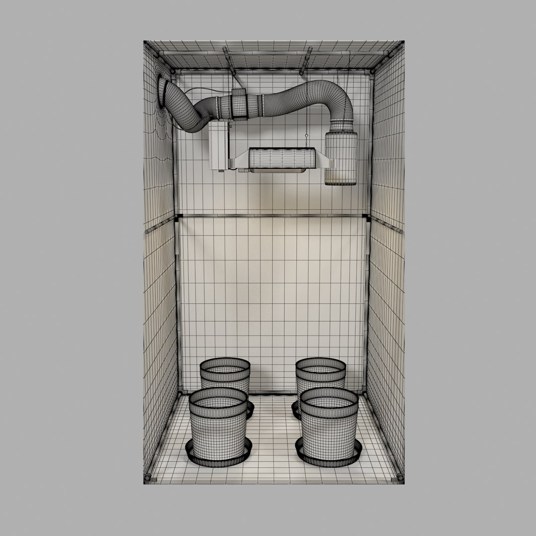 3D Grow Tent Model - TurboSquid 1228419