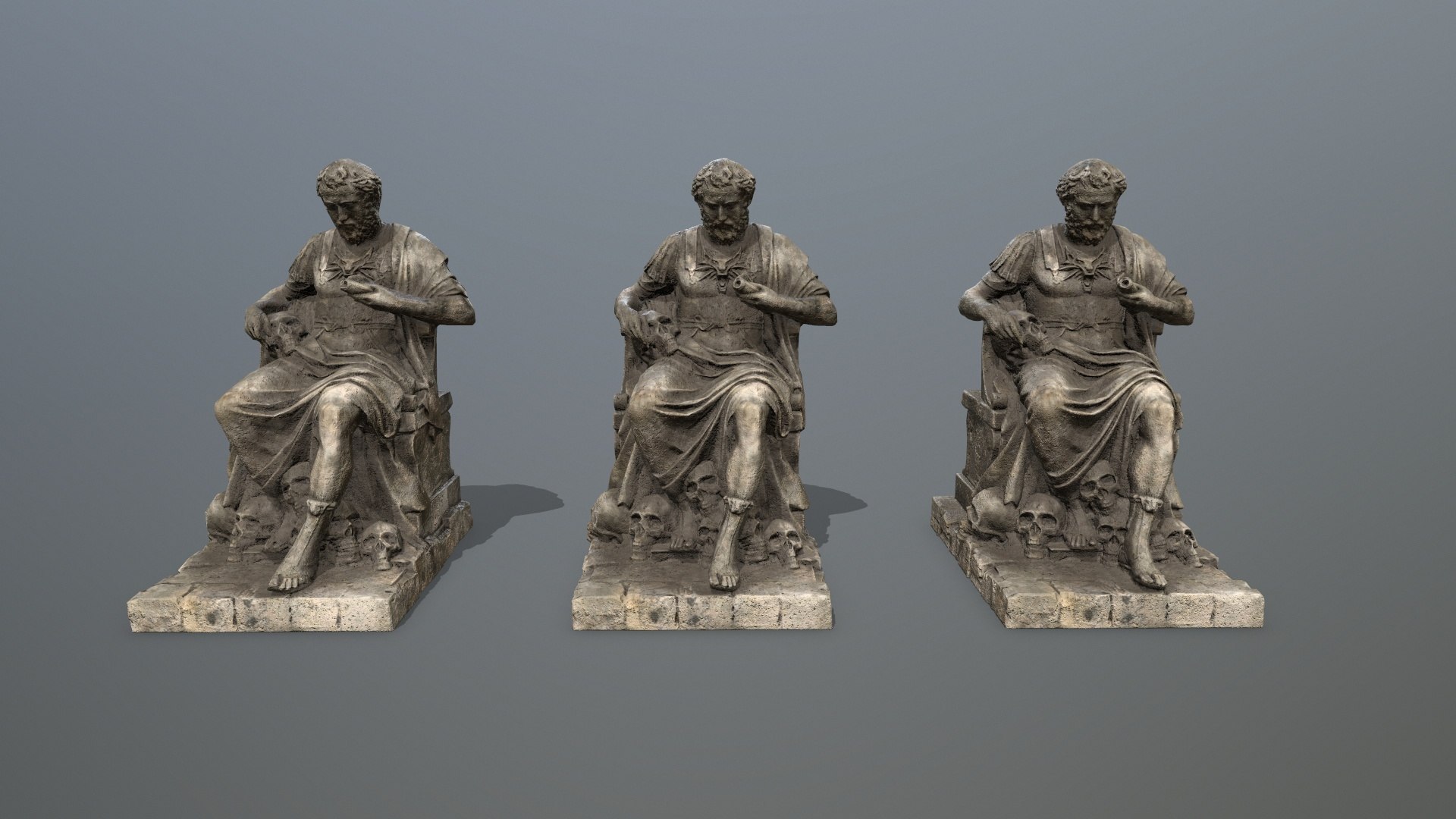 Statue Model - TurboSquid 2159355