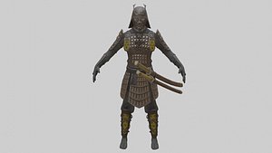 Free Blender Samurai Models | TurboSquid
