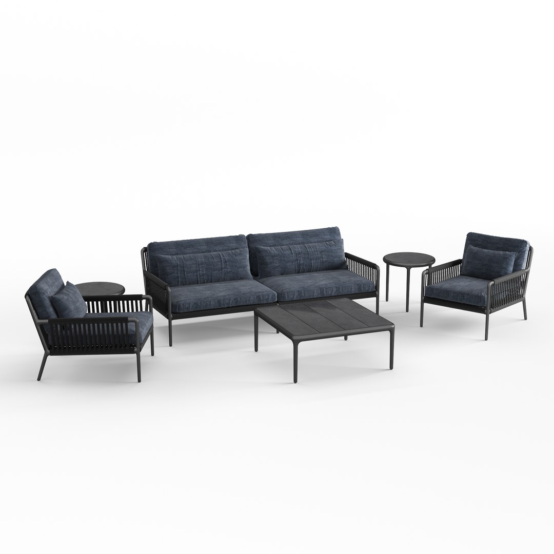 Sutherland Otti Furniture Collection 3D Model - TurboSquid 1937618