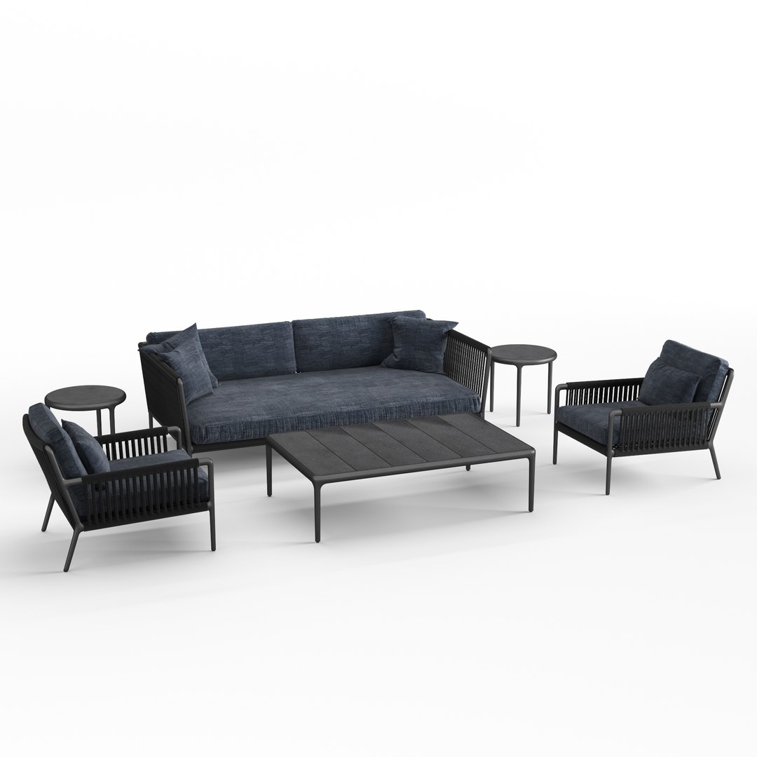 Sutherland Otti Furniture Collection 3D Model - TurboSquid 1937618